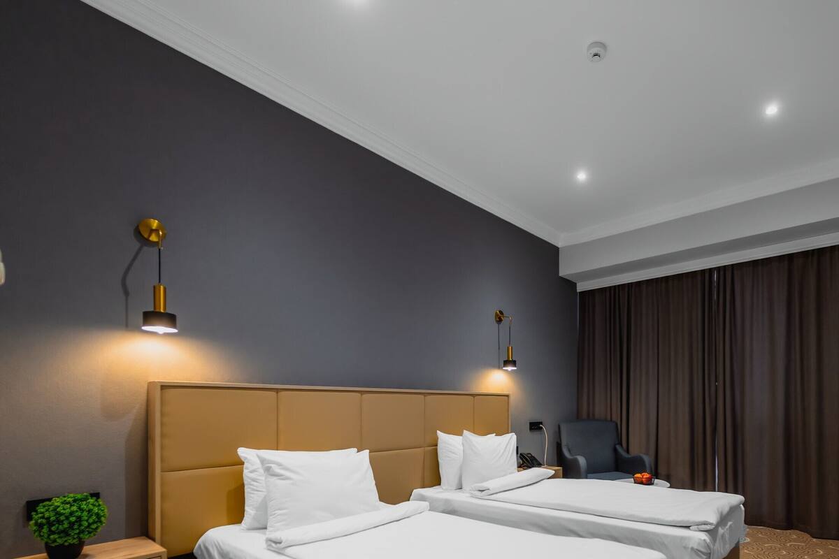 Quarto Standard | Lençóis de algodão egípcio, roupa de alta qualidade, edredões de penas