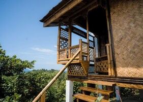 Casa de campo clássica, vista para o mar | 1 quarto, roupa de cama