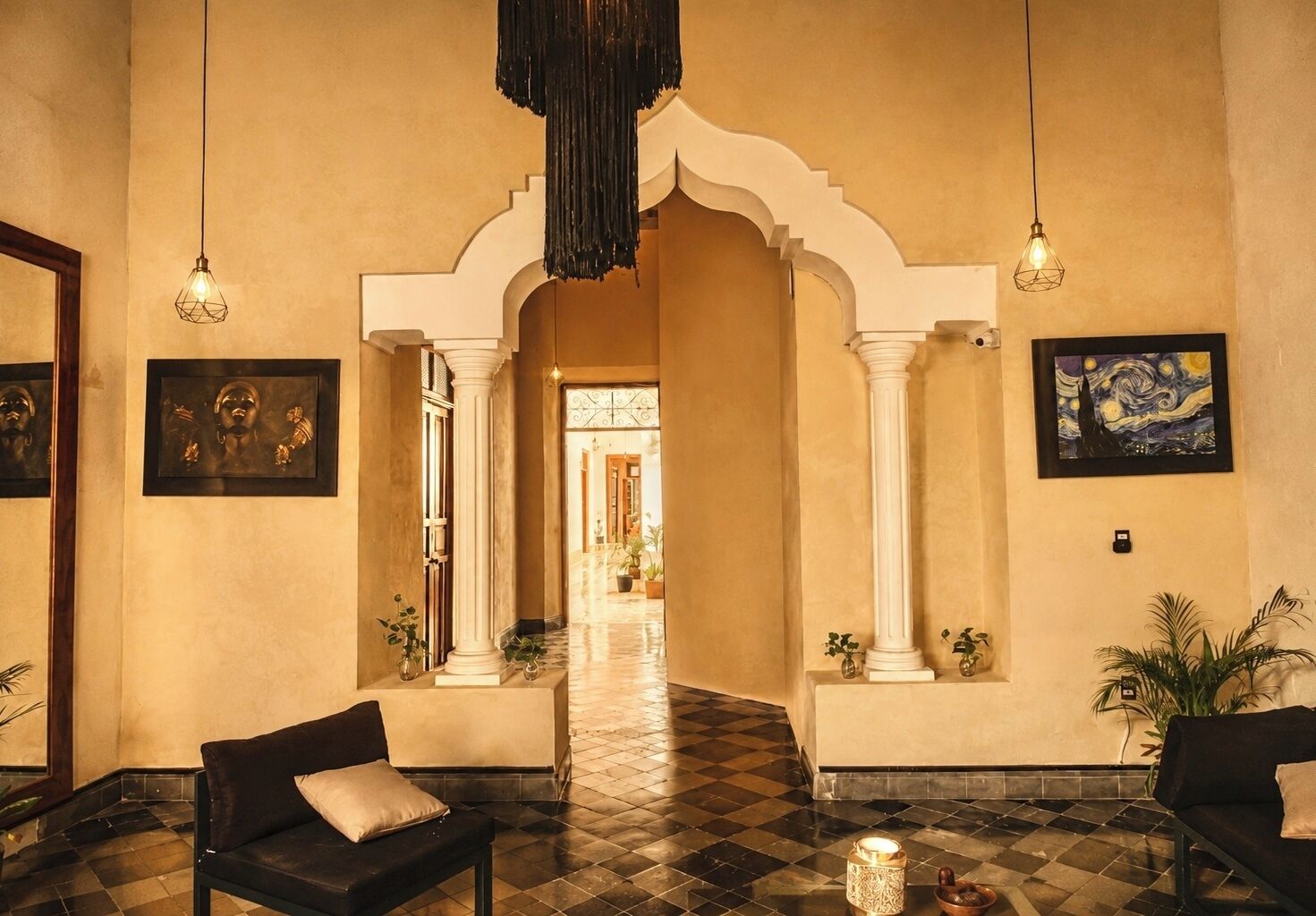 Entrada (vista interior)