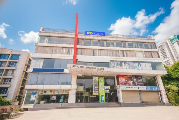 Entrada do alojamento