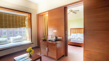 Suíte superluxo | 1 quarto, roupas de cama de algodão egípcio, roupas de cama premium