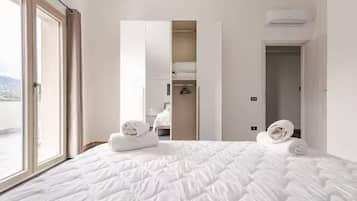 Apartamento, 3 quartos, varanda, vista para a montanha | 3 quartos, ferro/tábua de engomar, Wi-fi grátis