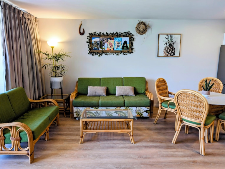 29th Fl Forest Theme, 1br, Free Parking, Wifi, Ac, Diamond Head View - Honolulu