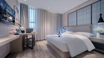 Quarto casal empresarial | Vista do quarto
