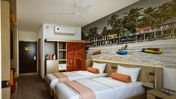 1 quarto, minibar, cofre no quarto, com decoração personalizada