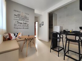 Apartamento Comfort, pátio, vista para o pátio | Cozinha privada | Uma cafeteira/bule 