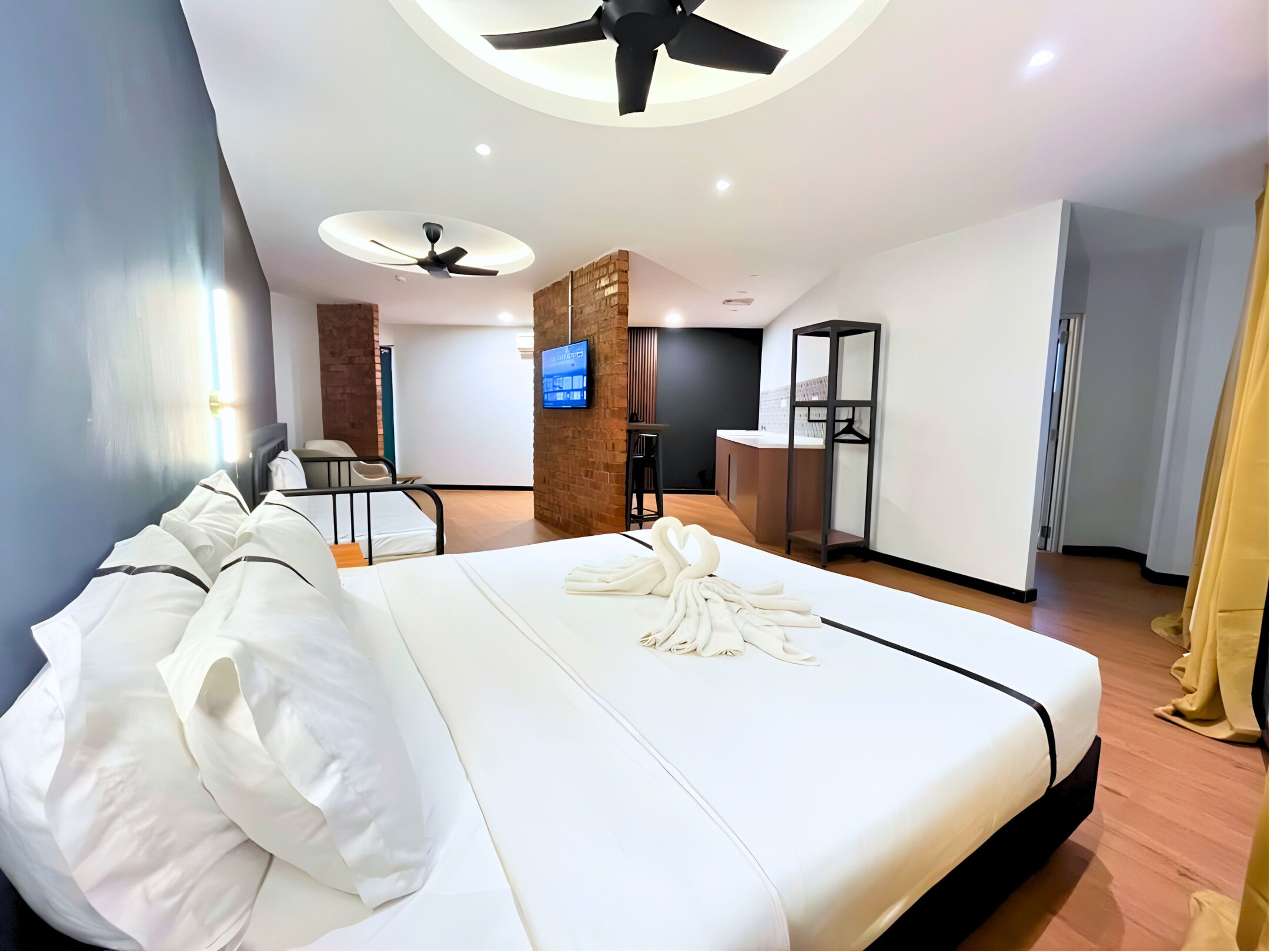 Estúdio | Secretária, ferro/tábua de engomar, Wi-fi grátis 