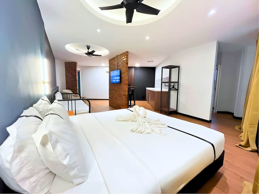 Estúdio | Secretária, ferro/tábua de engomar, Wi-fi grátis