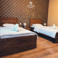 Quarto casal ou duplo, vista para o jardim | Wi-Fi de cortesia