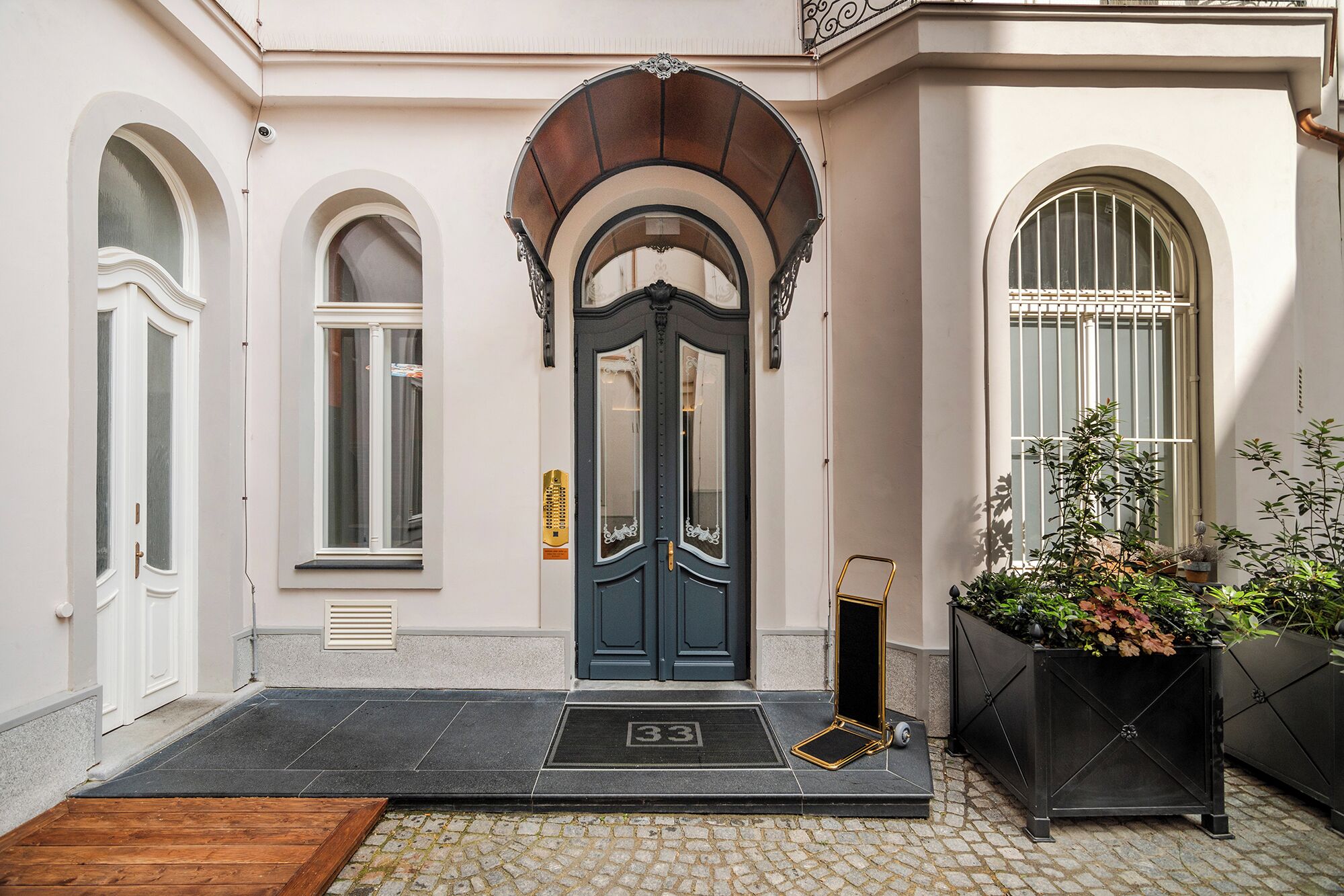 Entrada da propriedade