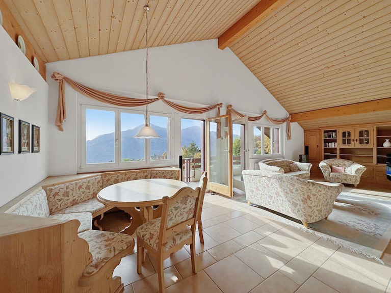 Family Penthouse With View Of The Swiss Alps - Leukerbad