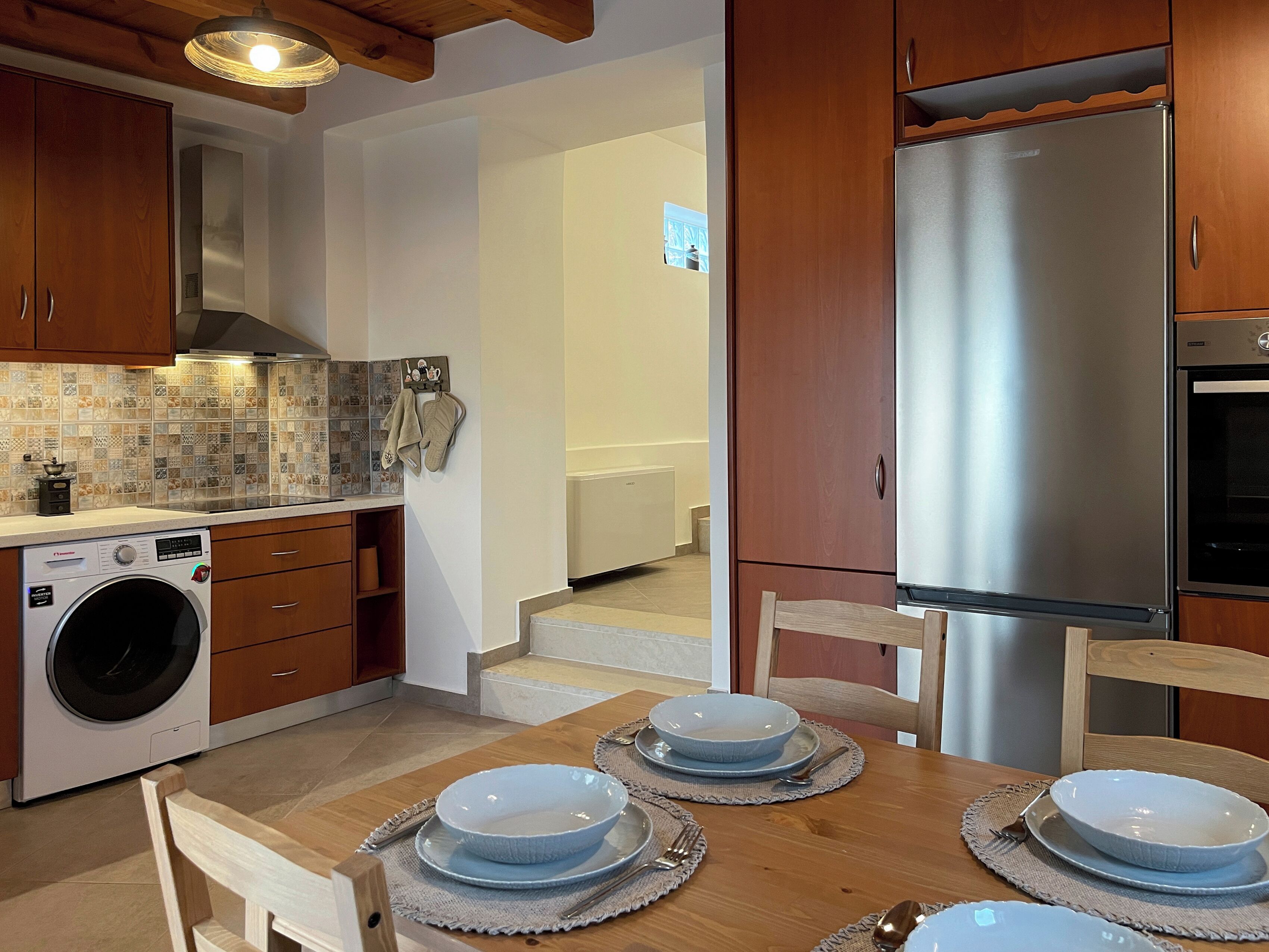 Casa, 2 quartos, vista para o mar | Sala de jantar