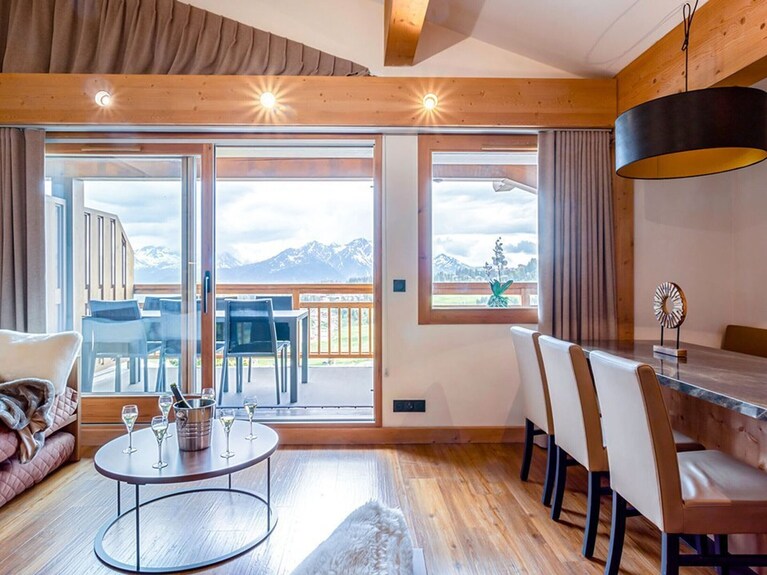 Luxury Apartment Les Saisies - 10 Pax, Spa & Parking - Flumet