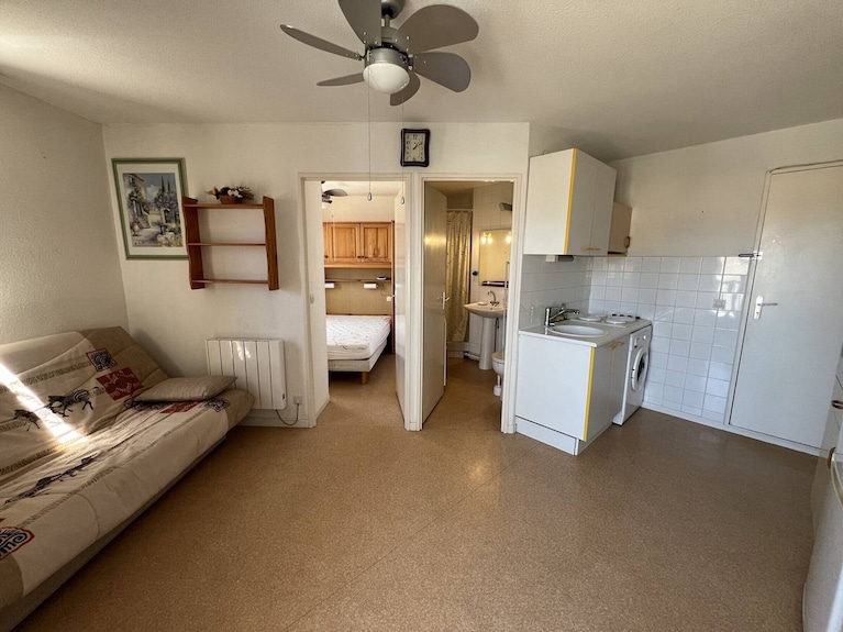 Appartement T2 Avec Loggia, Parking Privé Et Proche Plage, Port Leucate - La Franqui