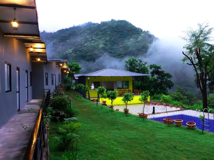 Fachada da propriedade