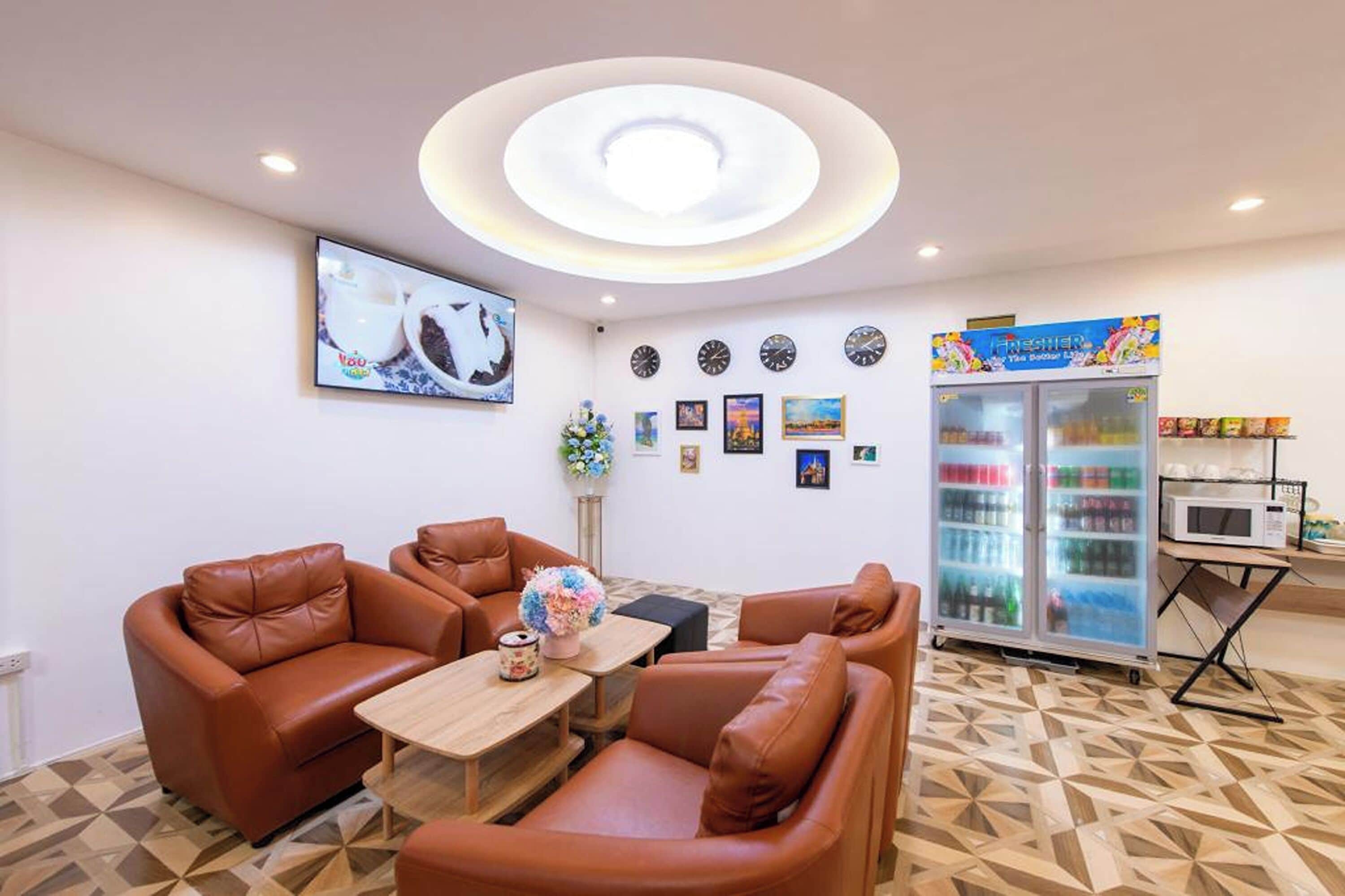 Sala de estar do lobby