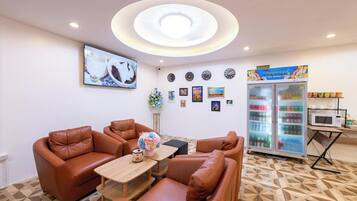 Sala de estar do lobby