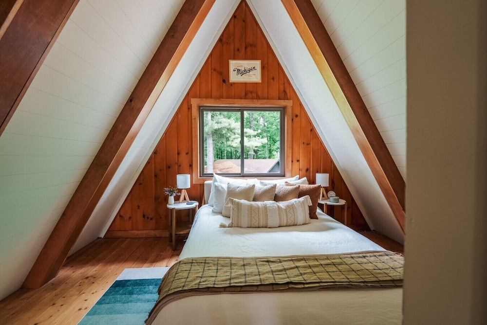 The AFrame at Finch Creek - Antrim County | Vrbo