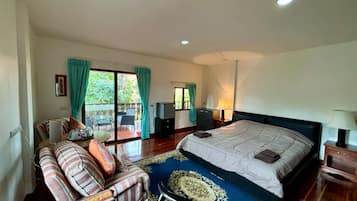 Quarto Duplo Familiar, não fumadores | Roupa de alta qualidade, cortinas/cortinados opacos