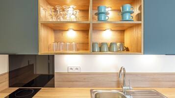 Apartamento, para não fumantes | Cozinha privada