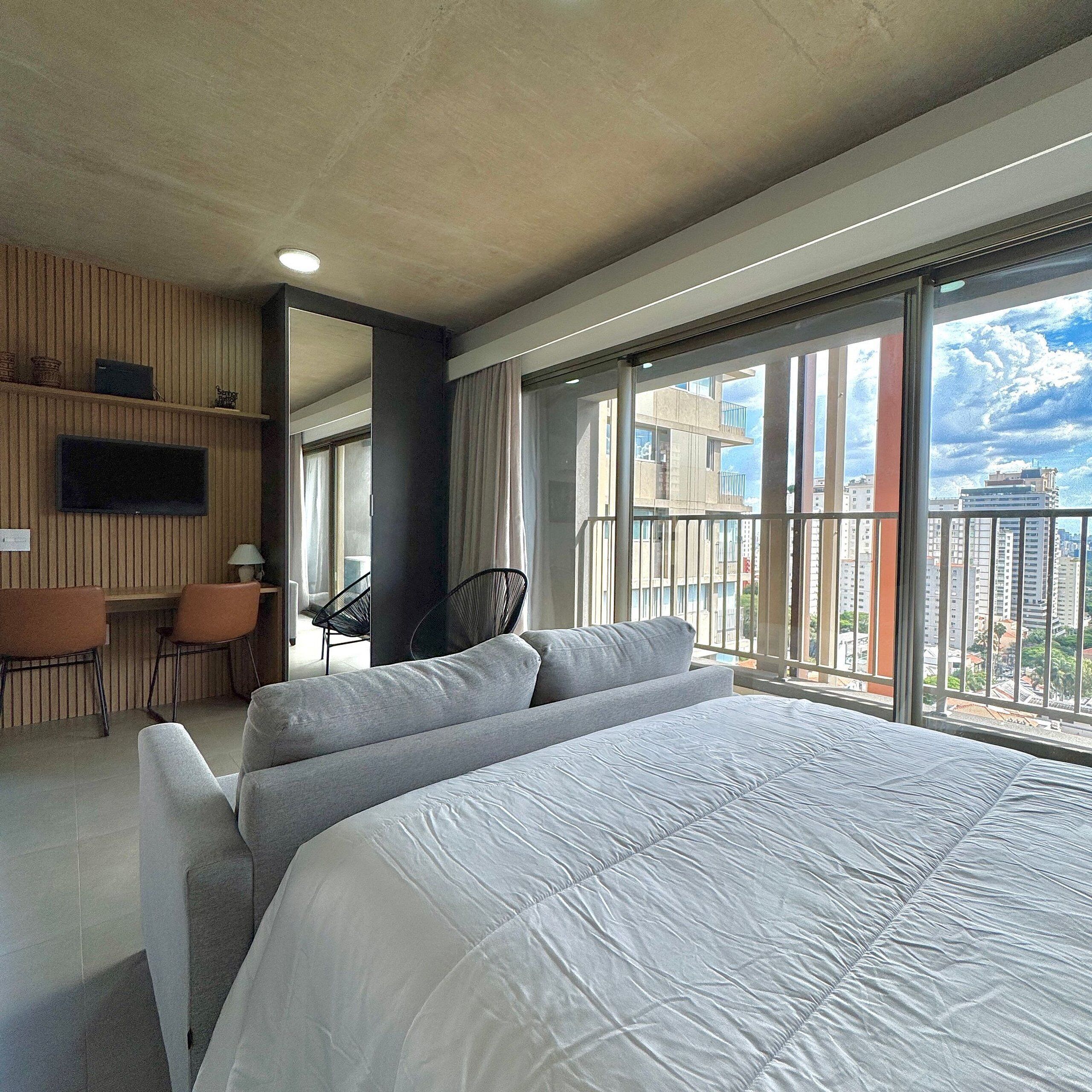 Apartamento Comfort | 1 quarto, secretária, secretária adequada para computadores portáteis 