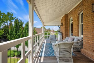 Suite Signature, 1 cama king-size, varanda, vista para o jardim | Terraço/pátio interior