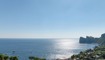 Penthouse Panorâmica, vista para o mar | Vista do quarto