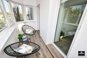 Apartamento de Luxo, Vista para a cidade | Terraço/pátio interior