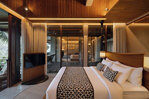 Quarto casal luxo | Roupas de cama premium, camas com colchões pillow-top