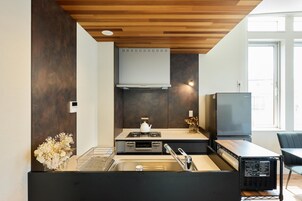 Vila, 3 quartos, para não fumantes, cozinha | Cozinha privada | Chaleira elétrica