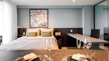 Apartamento de Luxo, varanda, vista para o mar | 1 quarto, Wi-fi grátis
