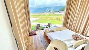 Barraca superluxo | 1 quarto, Wi-Fi de cortesia, roupa de cama