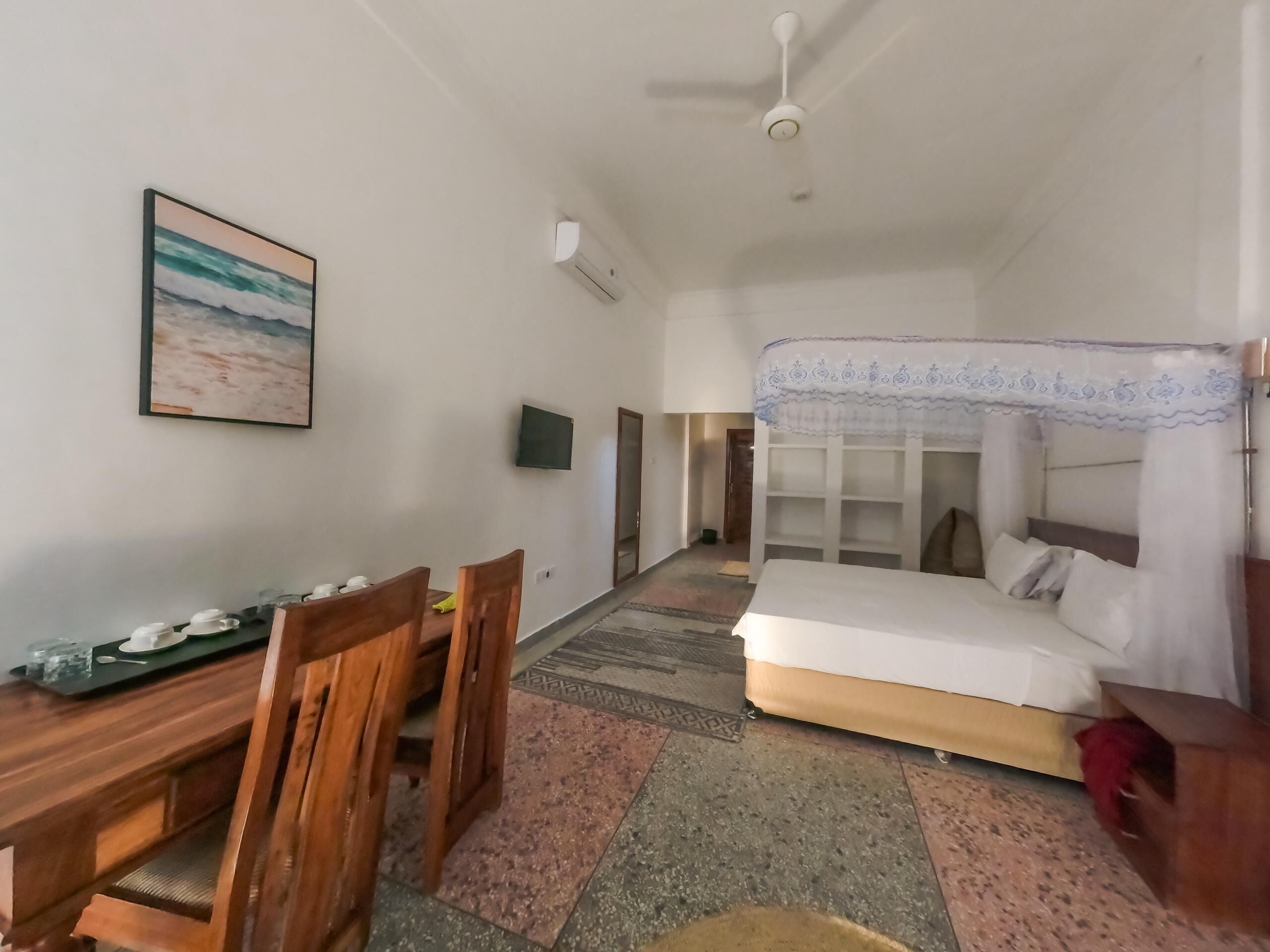 Quarto casal luxo, sacada, vista para o mar | Cofres nos quartos, individualmente decorados