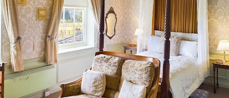 Suíte luxo, 1 quarto, vista para o jardim | Individualmente decorados, individualmente mobiliados, Wi-Fi de cortesia
