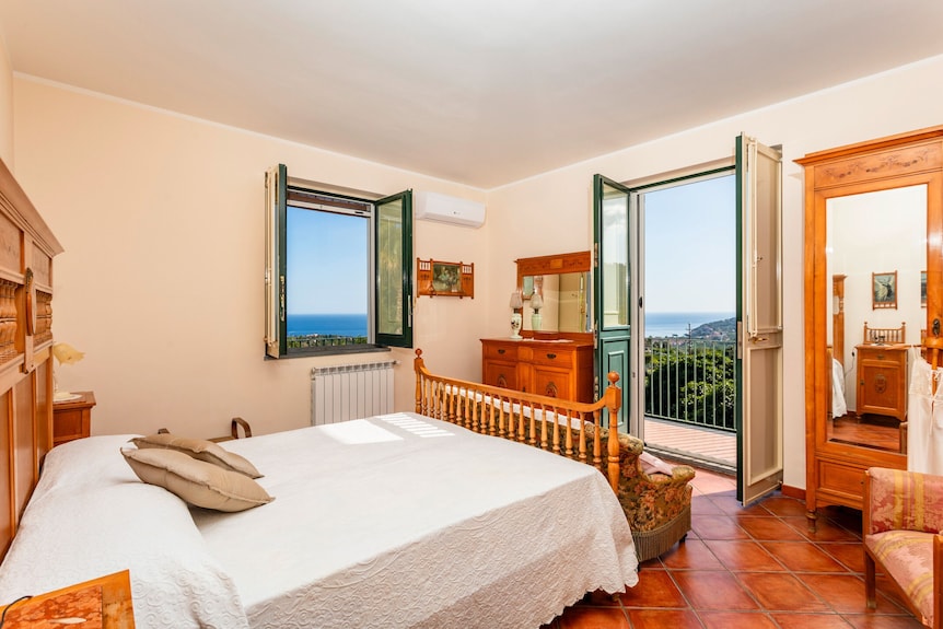 'Villa Vittoria - Santa Tecla' Con Vistas Al Mar, Wi-fi Y Aire Acondicionado - Acireale