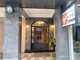 Entrada do alojamento