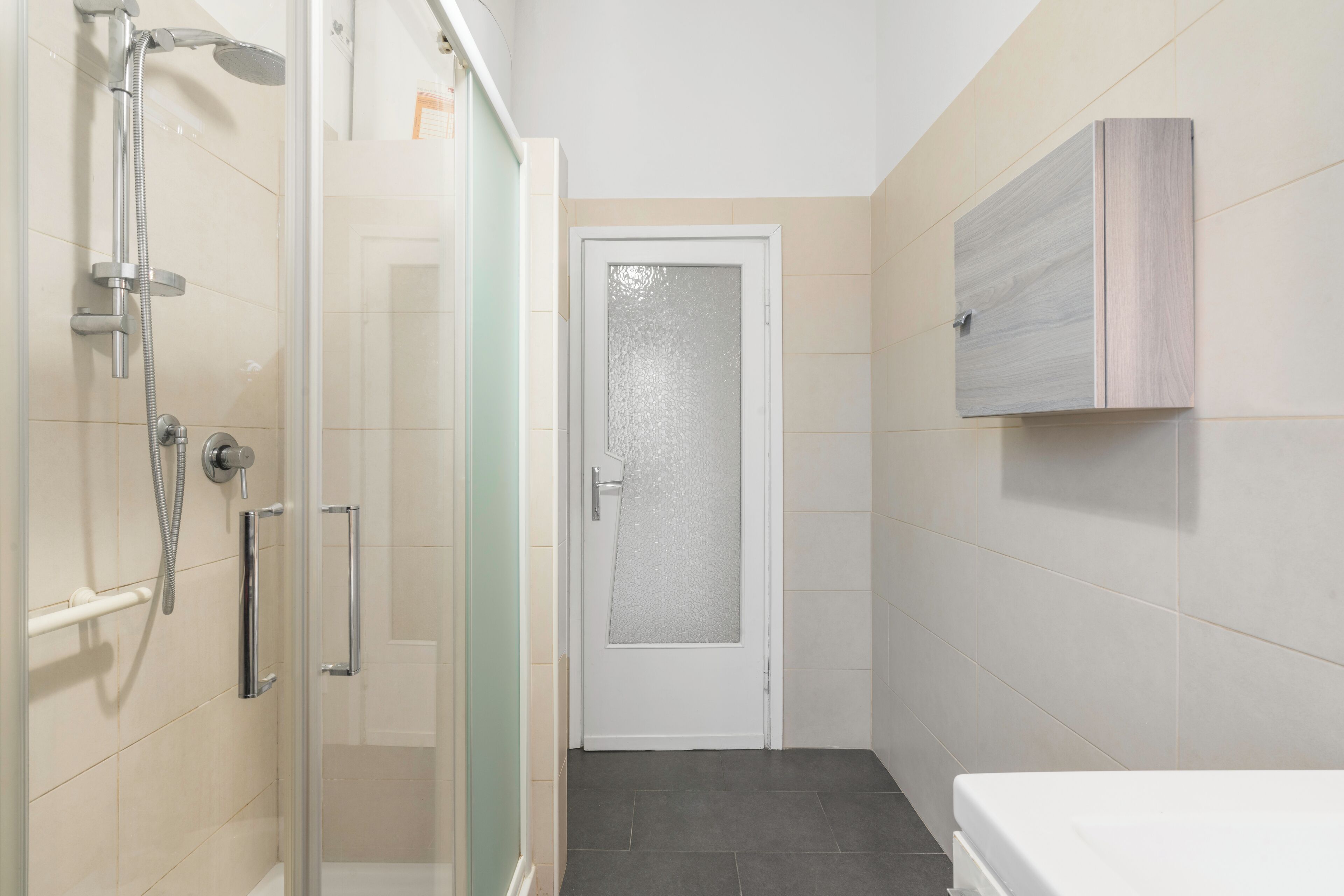 Condo, sacada | Banheiro | Chuveiro, secador de cabelo, toalhas de banho 