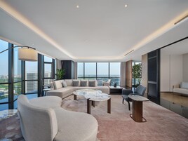 Suite Presidencial, 1 cama king-size | Sala de estar