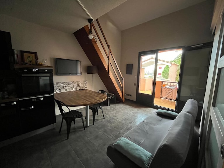 Apartment With Pool And Sea View - Canet-en-Roussillon