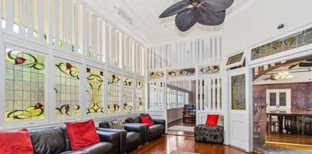 Sala de estar do lobby