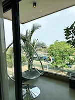 Dúplex de Luxo, Vista para a cidade | Terraço/pátio interior