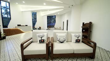 Sala de estar do lobby