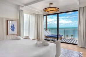 Privilege Master Suite Ocean Front | 1 quarto, frigobar (abastecido com itens grátis), cofres nos quartos