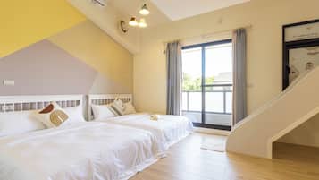 Loft família, sacada | 1 quarto, Wi-Fi de cortesia