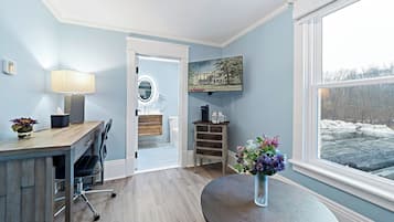 Suite, 1 cama king-size e sofá-cama | Sala de estar