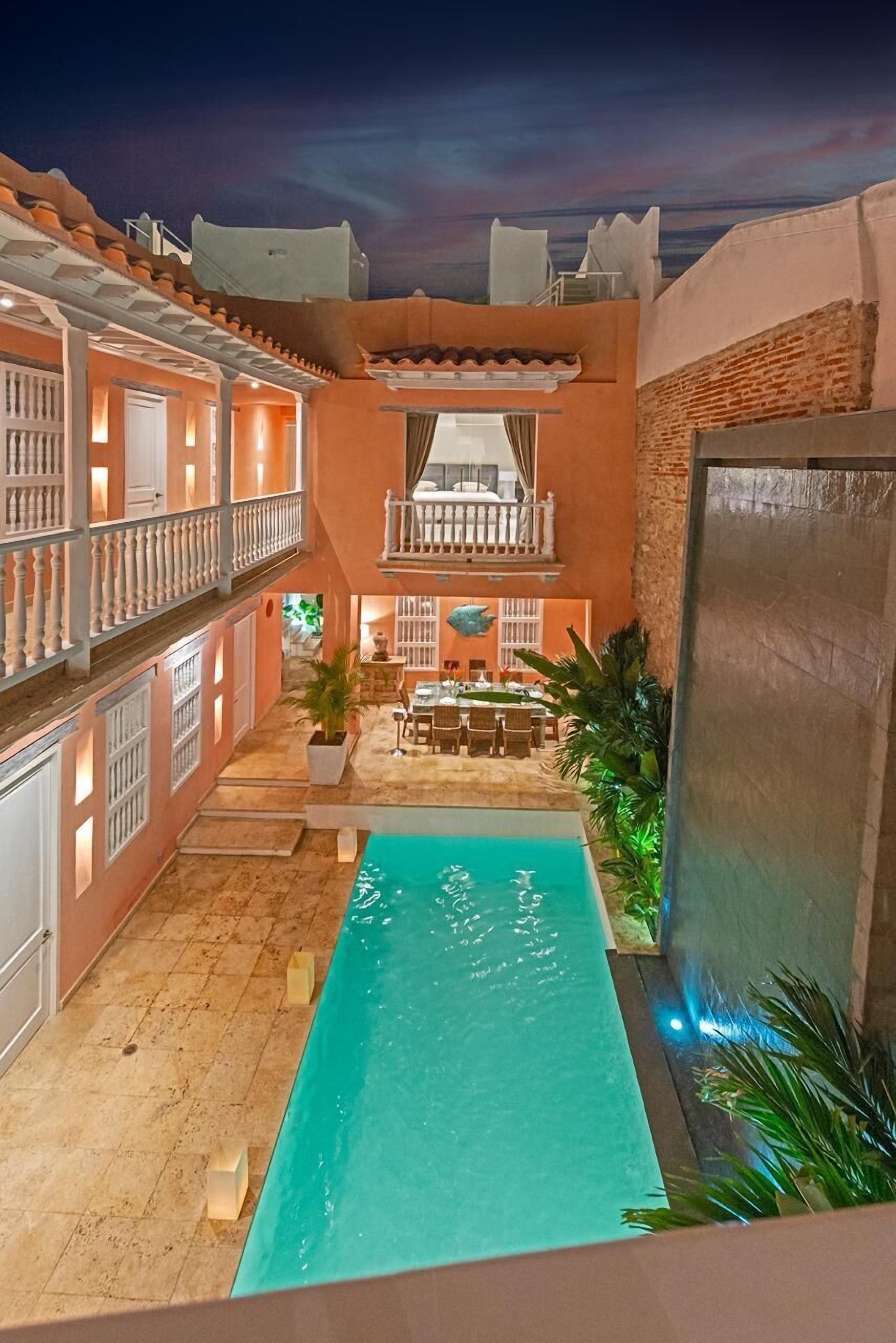 Fachada da propriedade