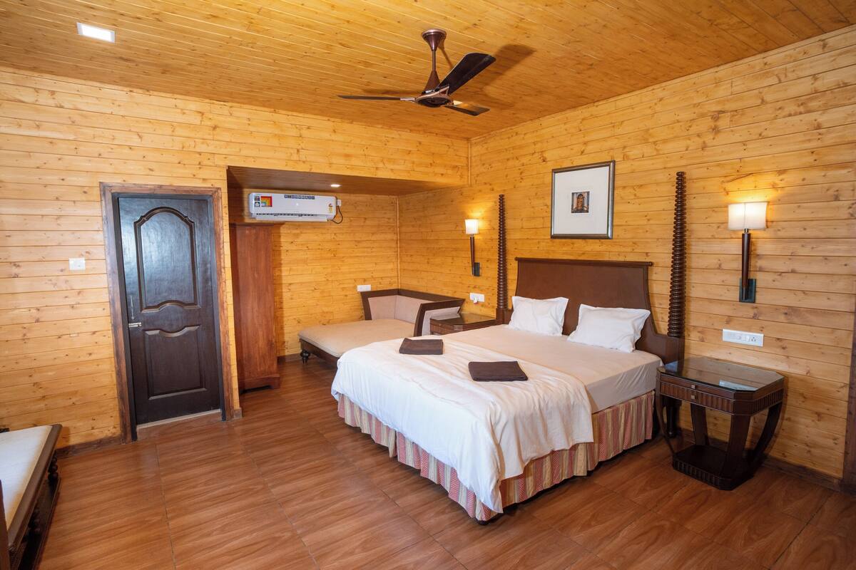 Quarto Premium, vista para o jardim | 1 quarto, quartos insonorizados, Wi-fi grátis