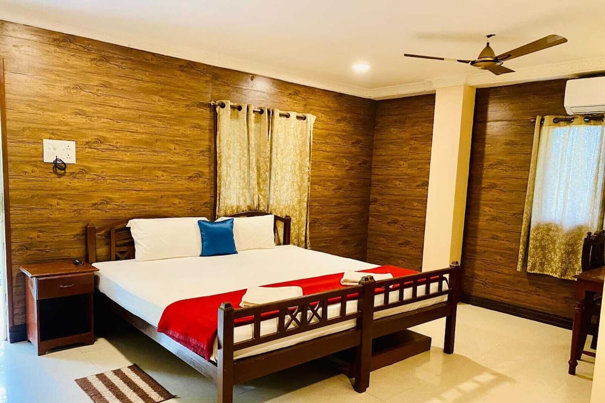 Quarto Comfort, vista para o jardim | 1 quarto, quartos insonorizados, Wi-fi grátis