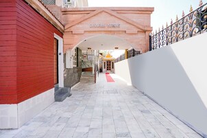 Entrada do alojamento