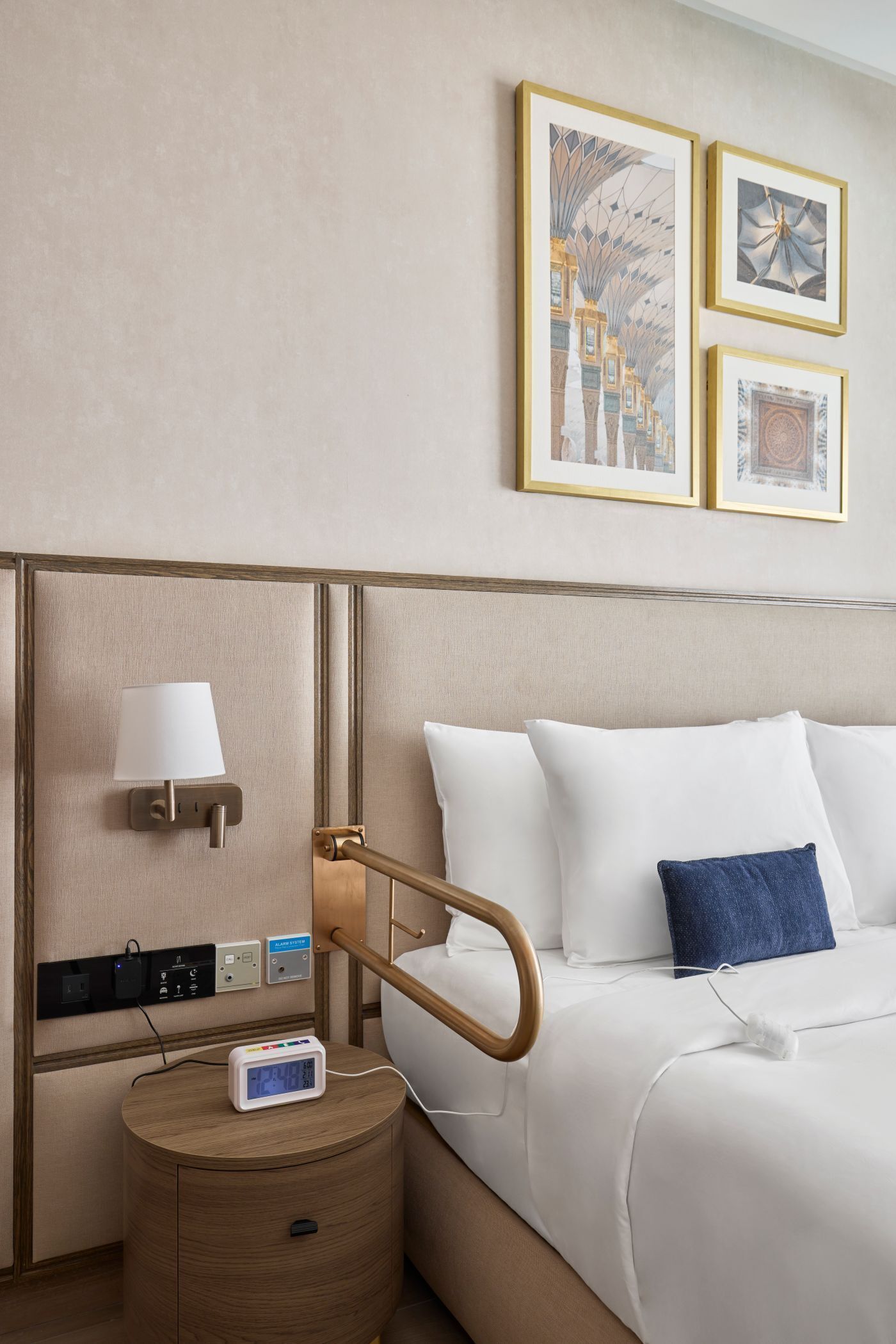 Quarto, 1 cama king-size, adaptado para pessoas com dificuldades de mobilidade | Roupa hipoalergénica, minibar grátis, cofre no quarto, secretária 